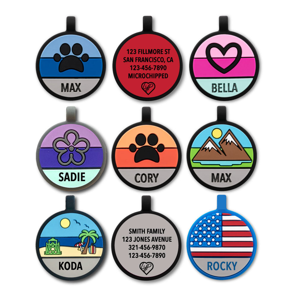 Soundless Heart Pet Tag - Silicone - Fast Shipping - Love Your Pets